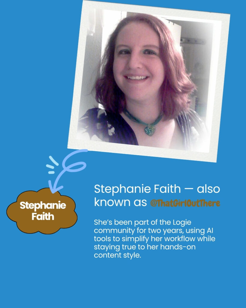 How Stephanie Faith Found Her Spark Again with Logie - Logie Buzz